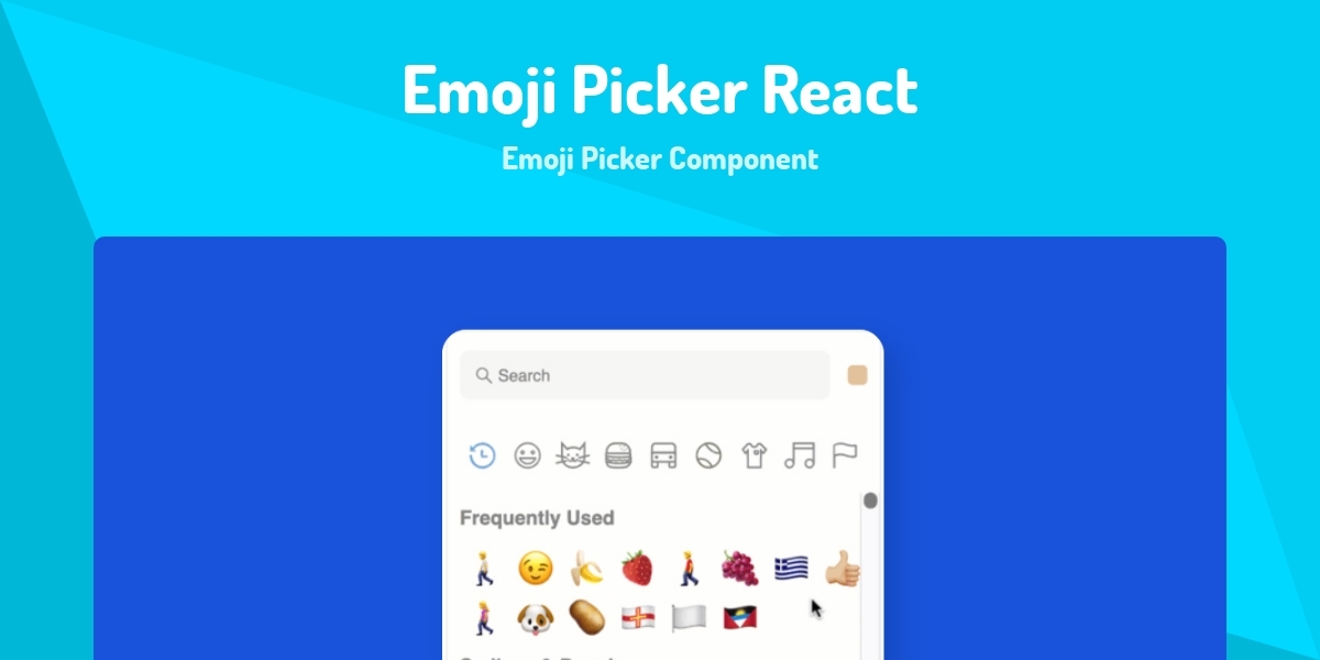 Emoji Picker React Emoji Picker Component Made With React Js